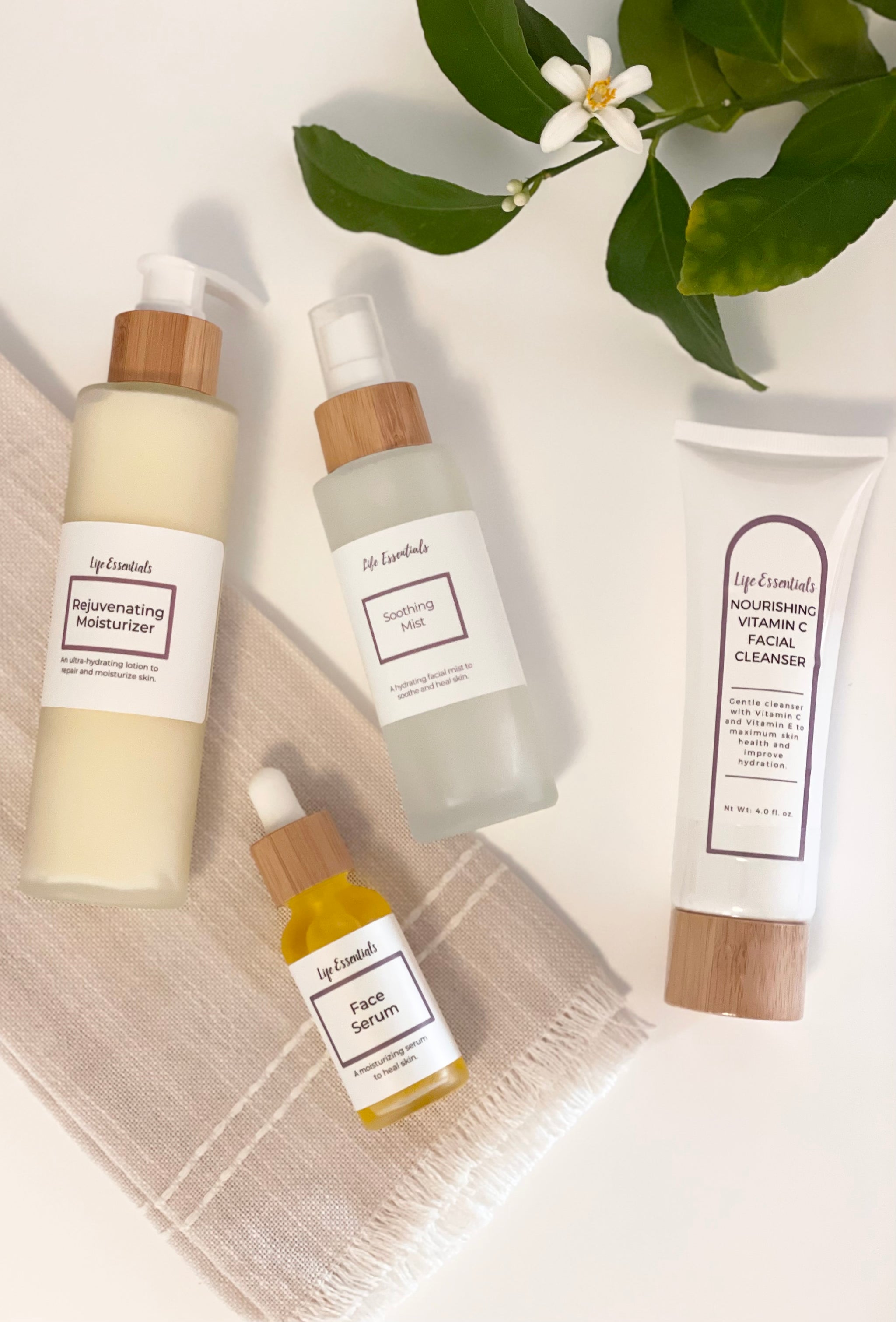 Complete Non Toxic Skincare Set – Life Essentials Skincare